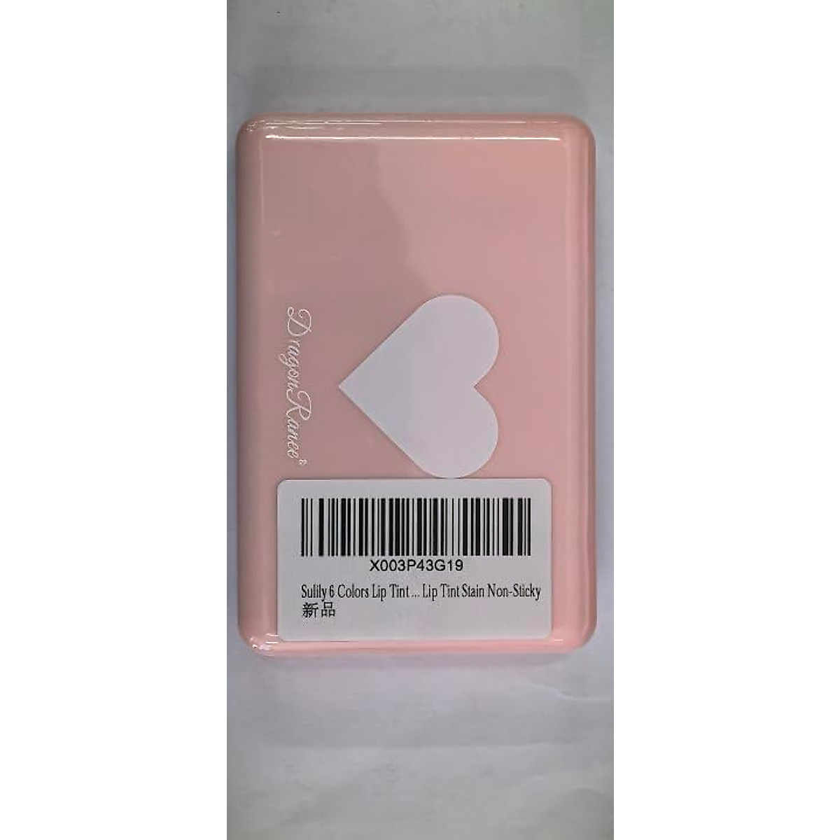 Sulily 6 Colors Lip Tint Stain Set,Plumping Mini Velvet Lip Tint,Hydrating Moisturizing Lip Cheeks and Eyes,Waterproof&Long Lasting,Natural Glossy Korean Lip Tint Stain Non-Sticky