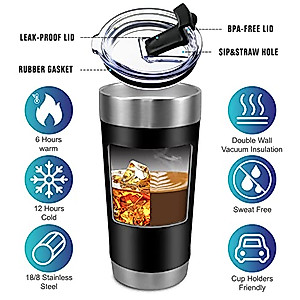 Gamer Gifts for Men - Do Not Disturb I’m Gaming Set - Funny Gamer Gifts Containing Insulated Tumbler, Gaming Hat, Socks, Gaming Coasters Set and Keychain - Present Ideas for Husband Boyfriend Man