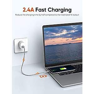 CableCreation Short Micro USB to USB C Cable 0.65 FT USB C to Micro USB OTG 480Mbps Type C to Micro USB Cable, USB C to USB Micro for MacBook Pro Air Galaxy S22 S21 Pixel 5/4/3 etc. 0.2M Space Gray