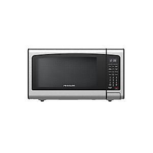 Frigidaire EMW112OAMZ Stainless Steel Microwave Oven, Multi Function, Programmable, 1.1 Cu Ft 1000-Watt, residential kitchen, Stainless