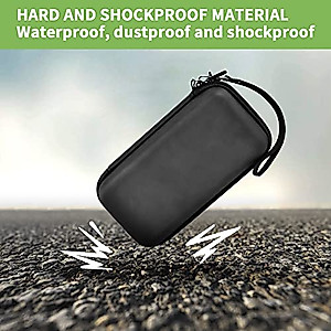 Case Compatible with Texas Instruments TI-84 Plus CE/TI-84 Plus/TI-83 Plus/TI-30XS / TI-36Pro Graphing Calculator, Scientific Calculators Box for Ruler, Rubber, Pencil and Other- Black (Case Only)