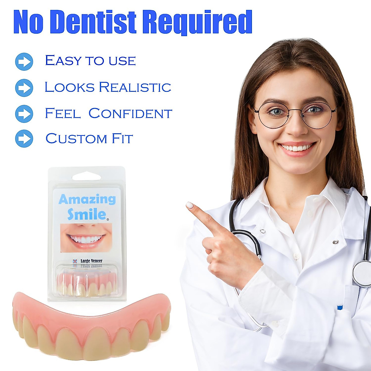 Amazing Smile Veneers (Medium)