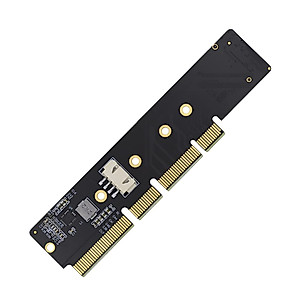 Cablecc NGFF M.2 M-Key NVME AHCI SSD to PCI-E 3.0 16X 8X 4X Power Adapter Low Profile Height 3cm for 110mm 80mm SSD 1U Server