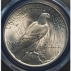 1922 - United States Peace Silver Dollar $1 PCGS MS-62
