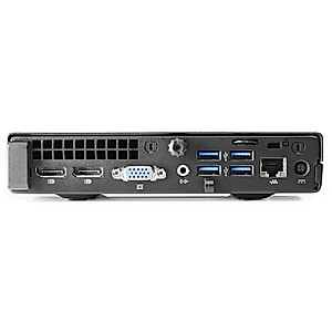 Fast HP 800 G1 Tiny Business Micro Tower Computer PC (Intel Core i5-4590T, 8GB Ram, 256GB SSD, WiFi, VGA, 2 x Display Ports) Win 10 Pro (Renewed)