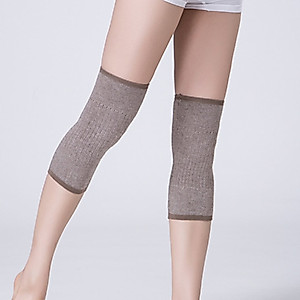 Knee Brace Warm Wool Knit Knee Pad Knee Warmer Thermal Knee Compression Sleeves Support Protector for Arthritis Meniscus