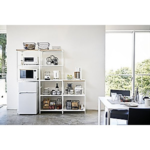 Yamazaki Home Tower 3-Tiered Storage Rack – Kitchen Shelf Organizer.