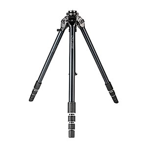 SLIK Professional 4 Tripod Legs - Supports 22 lb, for Mirrorless/DSLR Sony Nikon Canon Fuji Cameras and More - Black (619-975)