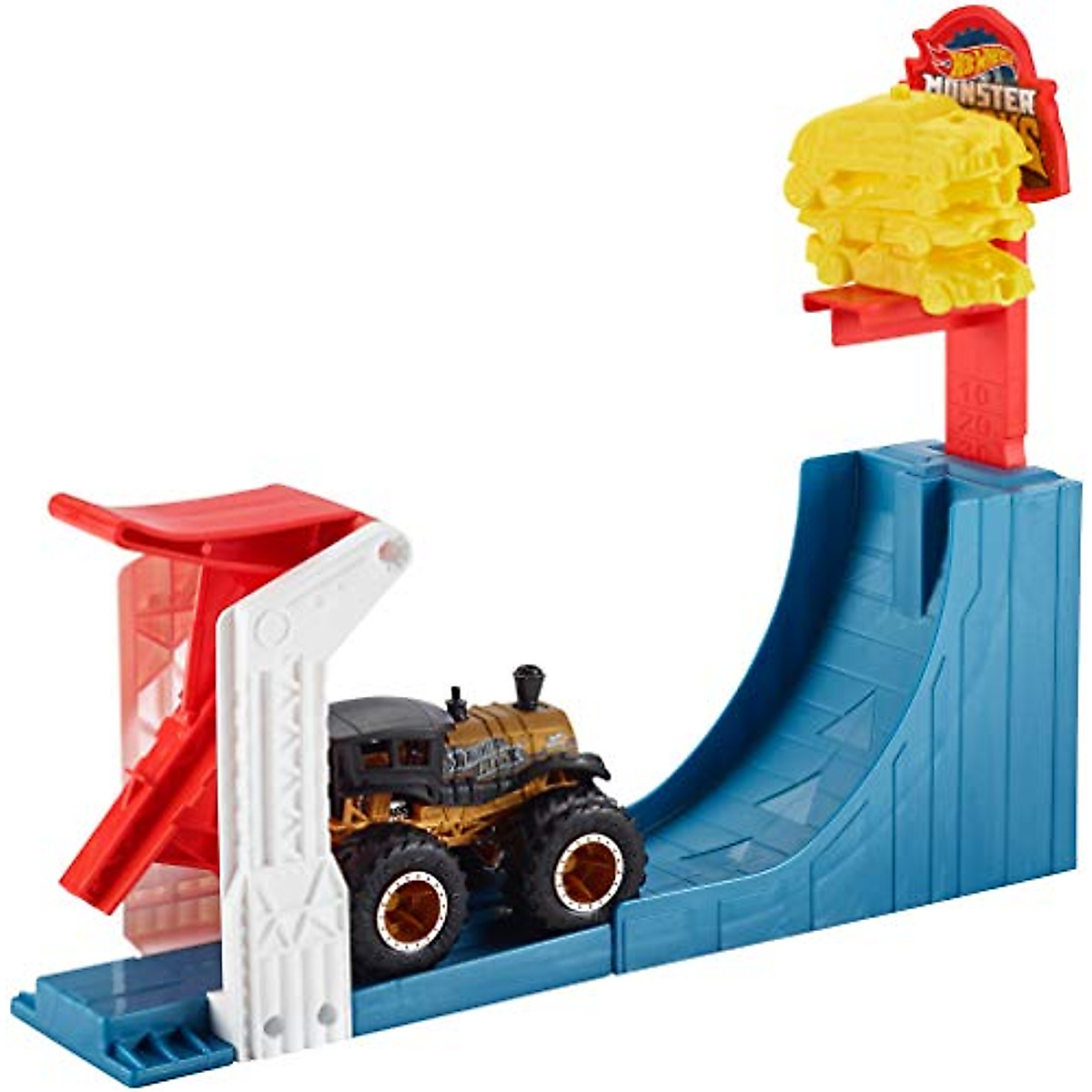 Hot Wheels Monster Trucks Big AIR Breakout Play Set