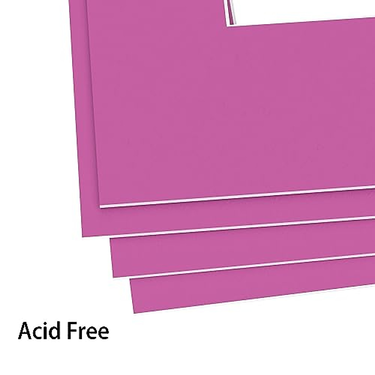 eletecpro 5 Pack Acid-Free Picture Mats Set, 11x14 Inch Core Bevel Cut Mats, Backing Boards, Clear Bags for Framing 8x10 Inch Photos, Artwork, Prints, Display and Preserve Cherished Pictures
