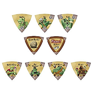 Castle Panic Cooperative Board Game – Defend Towers Against Goblins, Orcs, & Trolls for Game Night – 4 Game Modes – 1 to 6 Players – Strategy Board Games for Adults & Kids 8+ by Fireside Games