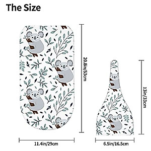 Koala Baby Stuff Swaddle Blanket with Hat Set Swaddles Up New Born Soft Transition Receiving Blanket Sleep Sacks for Infant Boys Girls for 0-6Mth