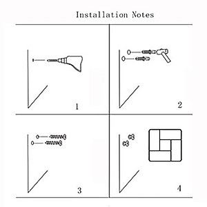 PIBM Stylish Simplicity Shelf Wall Mounted Floating Rack Shelves Solid Wood Retro Lattice Back Hook Multi-Layer Multifunction Environmental Protection, Brown , 56x12x56cm