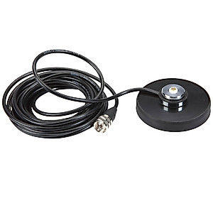 Midland – MXTA12 MicroMobile Antenna Mag Mount with NMO Connector and 12 Foot Cable – Compatible with MXT105, MXT115, MXT275, MXT400, MXT500, and MXT57