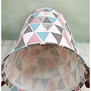 Hehoilam Storage Baskets Waterproof Foldable Organizer Large Storage Bins for Dirty Clothes Home and Office Toy Organizer Laundry Hamper(Pink triangle)