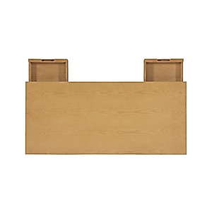 Linon Home Decor Products Natural Wood Modern Linon Drake Desk