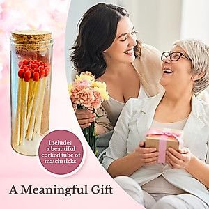 Moira's Bazaar Dual Scented Candle for Women,50+ Hours Burn,Lavender Vanilla & Sweet Orange,Hand Crafted Home Aromatherapy,Pure Soy,Jelly,Dried Flowers,Match Sticks Tube,Gift;11 oz