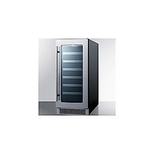 Summit CL15WC Wine and Beverage Center, Glass