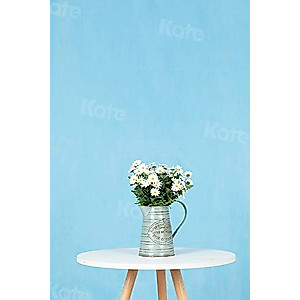 Kate 6ft×9ft Solid Light Blue Backdrop Portrait Photography Background for Photography Studio Children and Headshots Sky Blue Backdrop Background for Photography Photo Booth