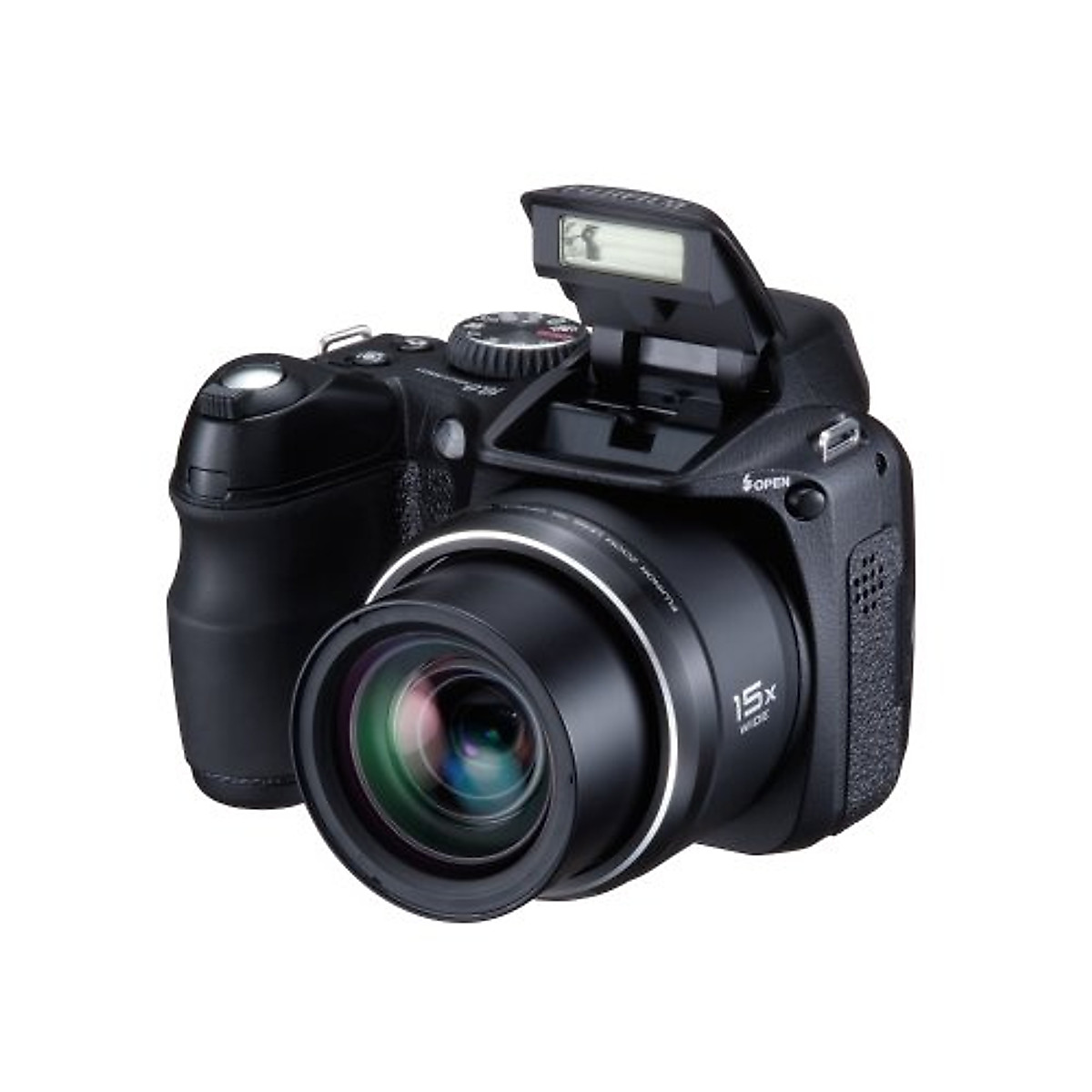 Fujifilm FinePix S2000HD 10MP Digital Camera with 15x Optical Dual Image Stabilized Zoom