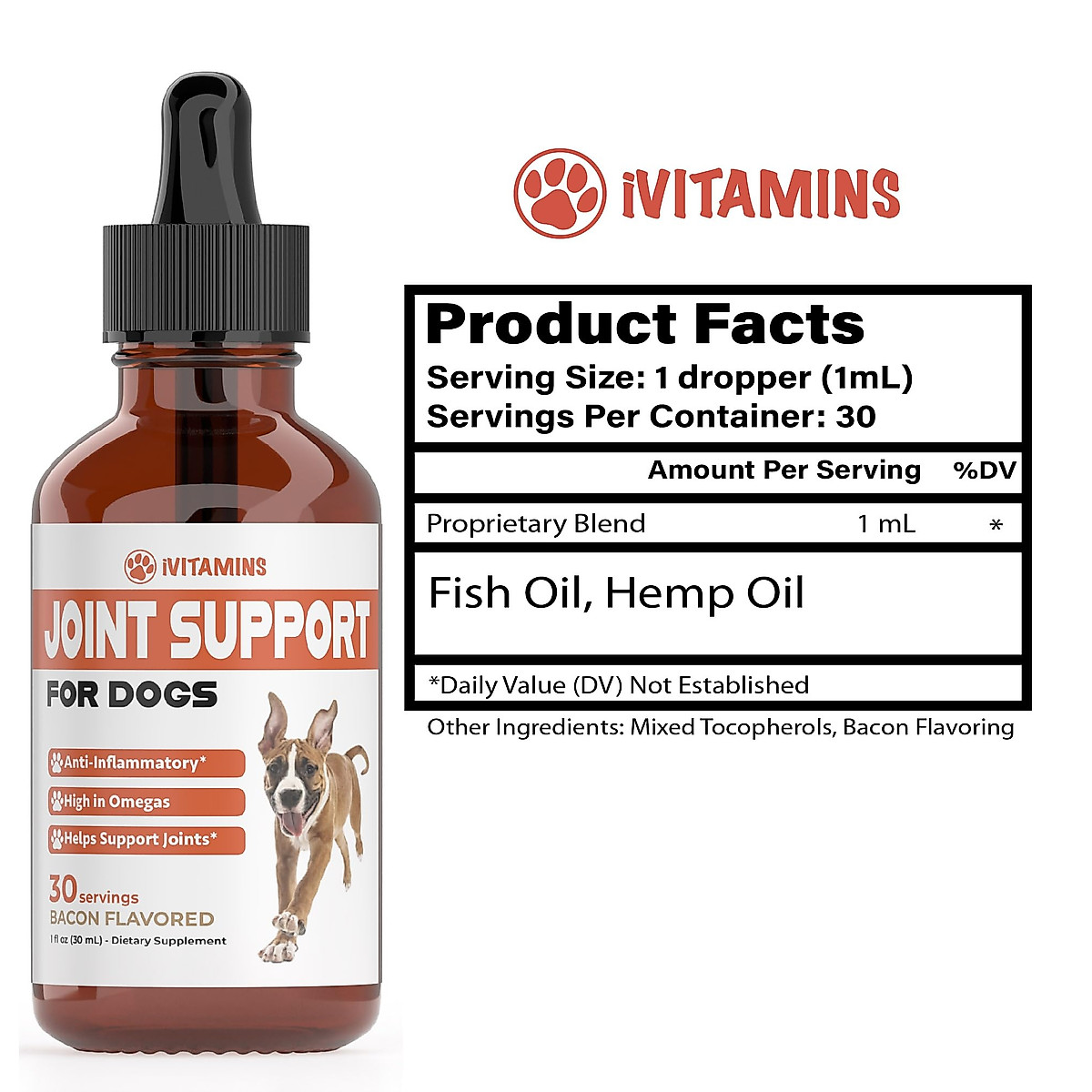 Joint Support Supplement for Dogs | Dog Hip and Joint Supplement | Supports Healthy Hips, Joints, & Much More | Dog Joint Supplement | Joint Supplement for Dogs | Joint Support for Dogs | 1 fl oz