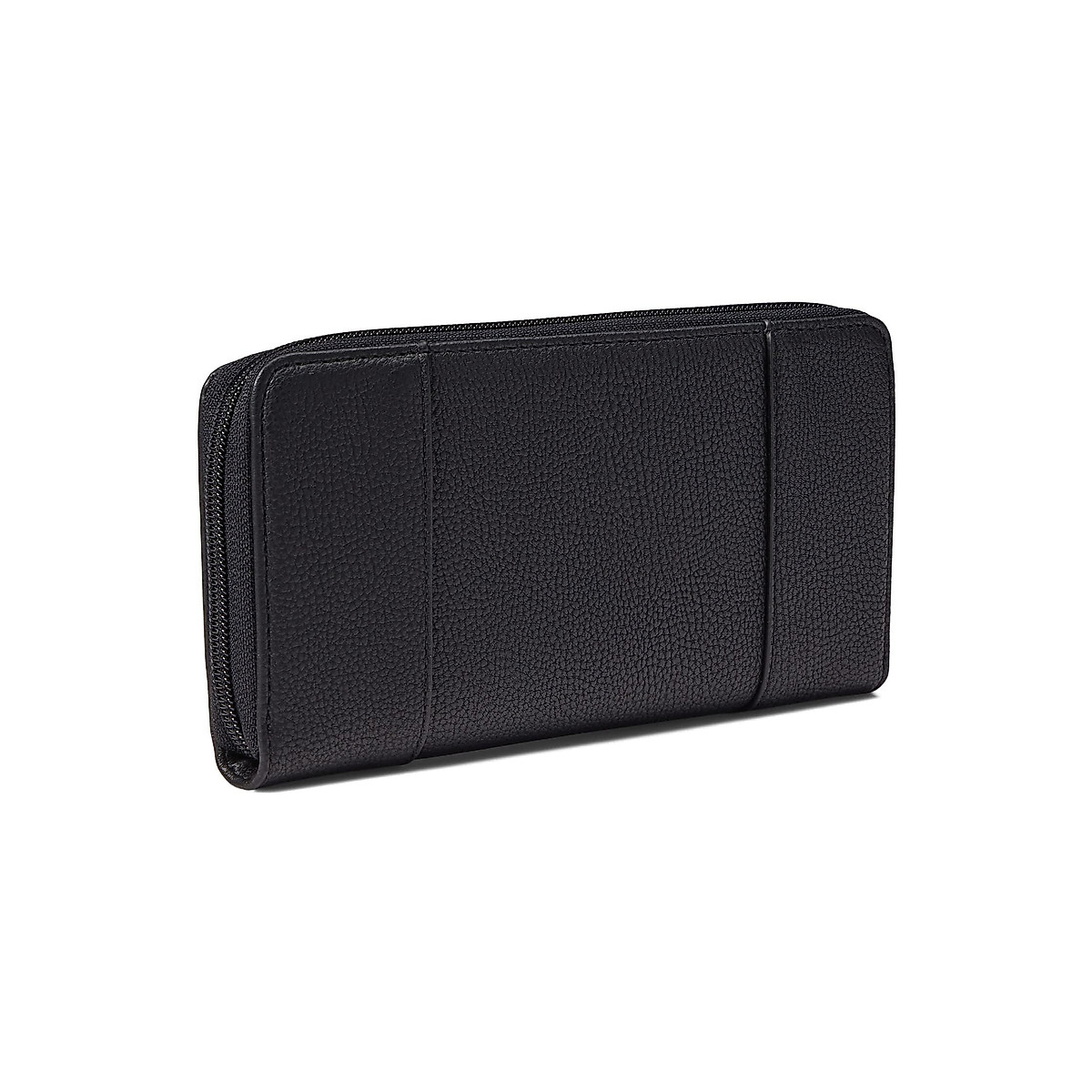 Tommy Hilfiger Antonella II-Zip Around Wallet-Pebble PVC Black One Size