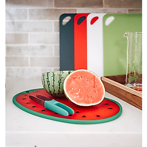 Dexas Watermelon Cutting/Serving Board, Watermelon Shape