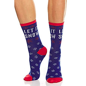 Yacht & Smith Christmas Fuzzy Socks, Womens Holiday Slipper Sock, Furry, Bulk Gift Stocking Stuffer