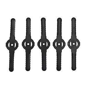 Gavigain 30PCS Head Blades,String Trimmer Head Blades Replace Plastic Cutter Blades Replacement Wacker Head Blades Longs Lawn Mowing Eater Blades Accessories for Cordless Grass Trimmer