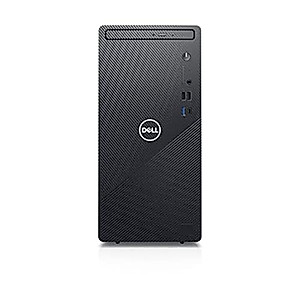 Dell Inspiron 3891 MT Mini Tower Desktop | Core i3-10105 - 1TB HDD Hard Drive - 8GB RAM | 8 cores @ 4.4 GHz Win 10 Home Black (Renewed)