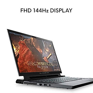 Alienware New M15 Gaming Laptop, 15.6" 144hz FHD Display, Intel Core i7-9750H, NVIDIA RTX 2060 6GB, 512GB SSD, 16GB RAM, AWYA15-7947BLK-PUS
