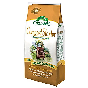 Espoma Organic Compost Starter; All-Natural Composing Aid Helps Break Down Organic Matter to Make Rich Compost for Organic Gardening. 4 lb. Bag; Pack of 1.