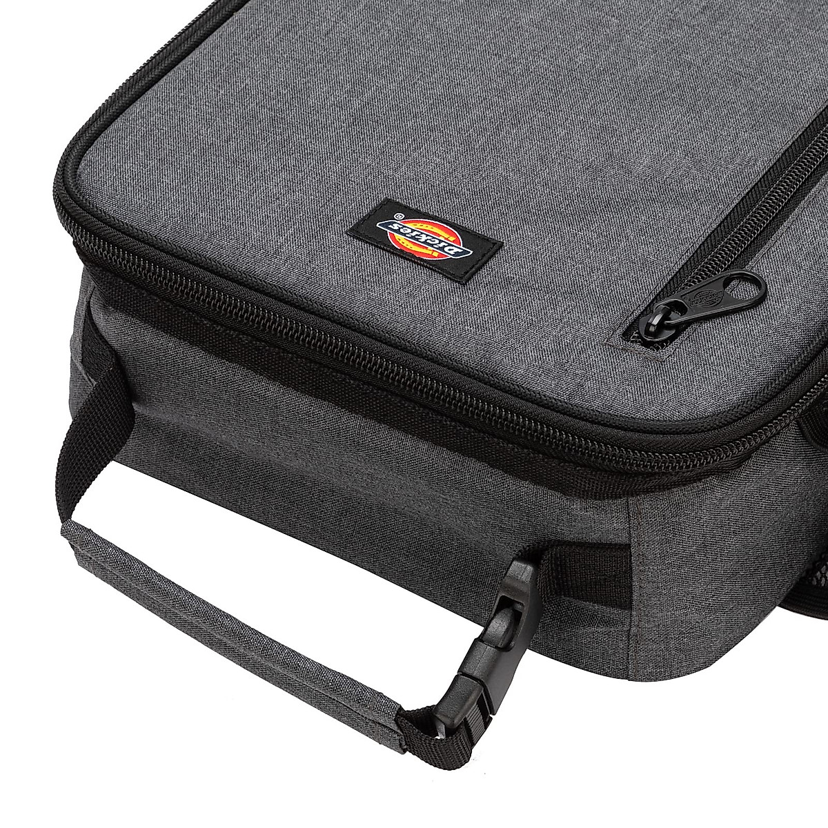 Dickies Basic Insulated Lunch Bag for Work, Thermal Reusable Office Lunch Box for Men, Women (Dark Charcoal)