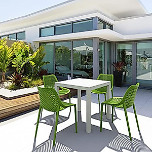 Compamia Air Outdoor Patio Dining Chair in Tropical Green (Set of 2)