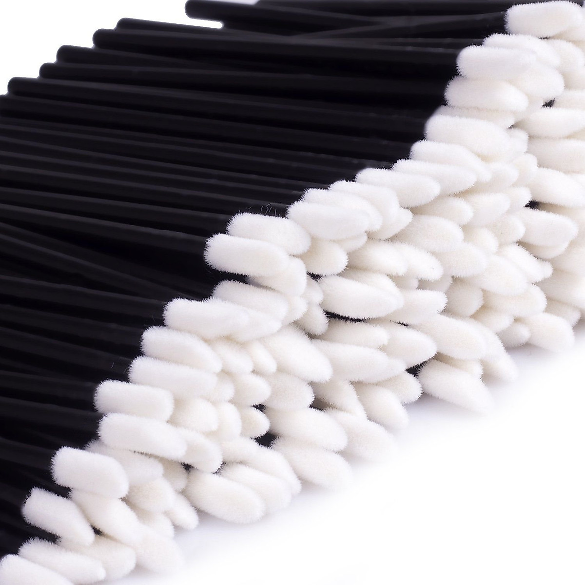 Disposable Lipstick Wands Applicators 600pcs - Disposable Lip Brushes Disposable Lip Wands ECBASKET Lipgloss Applicators Tester Wands Disposable Makeup Applicators Makeup Brushes Tool Kits Black