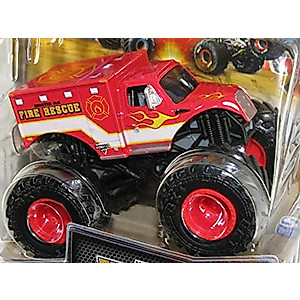 Monster Jam 2023 Spin Master 1:64 Diecast Truck Series 30 Everyday Heroes Fire Rescue