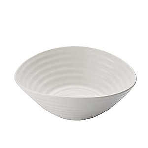 Portmeirion Sophie Conran White Dinnerware Cereal Bowl, 7.25-Inch