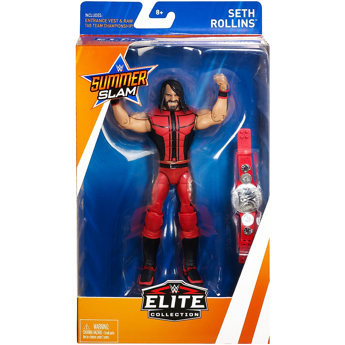 WWE Summerslam Elite Collection Seth Rollins Action Figure