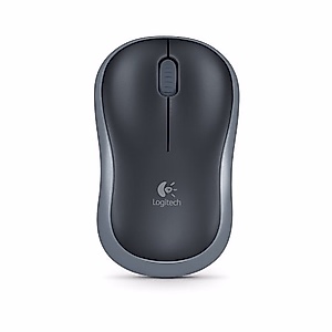 Wireless Mouse - Logitech M185 Wireless Mouse,Black Red