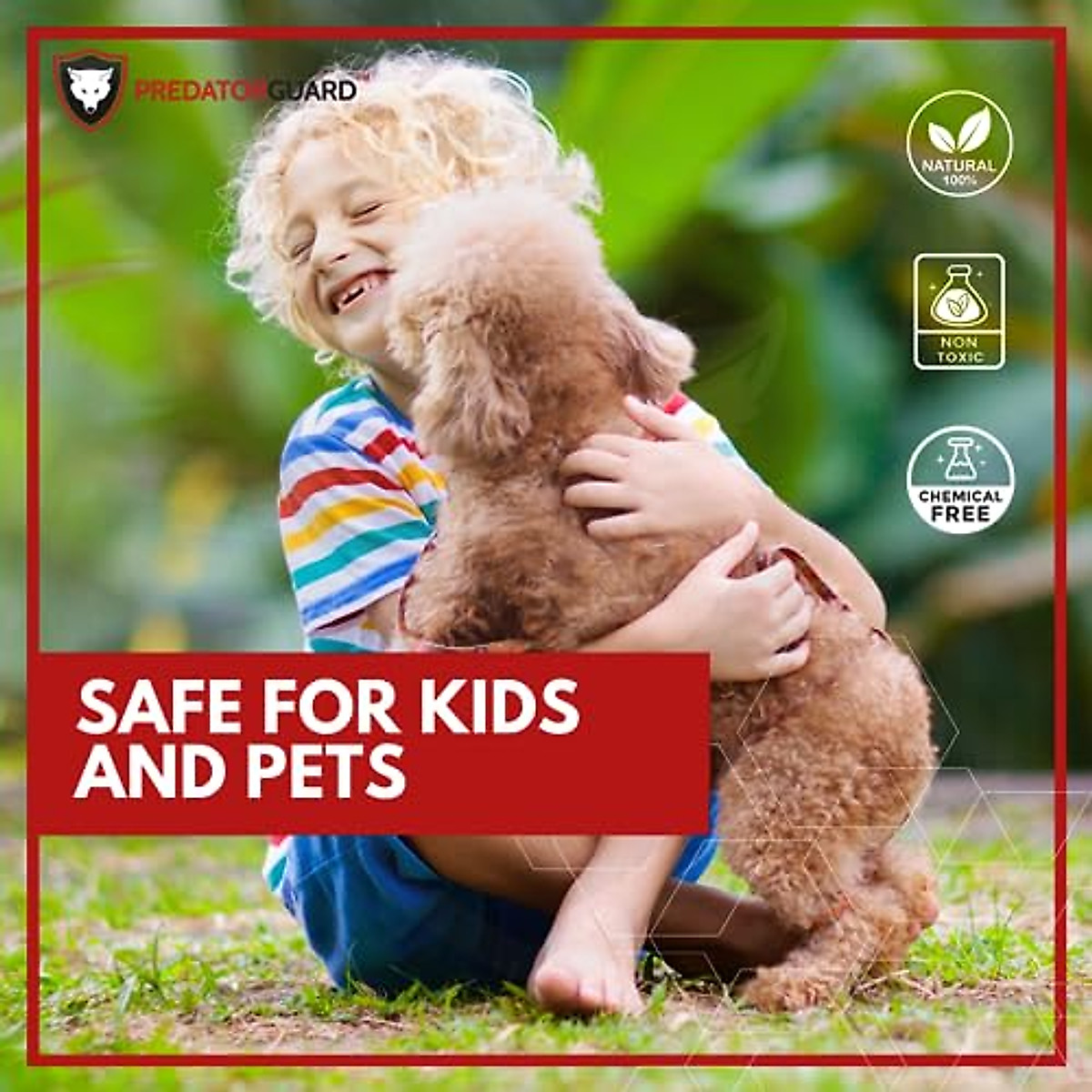 Predator Guard Rabbit Repellent Outdoor Plants Pouches - Stop Rabbits, Deer, and Rodents from Eating Plants Gardens and Vegetables - 10 Pack Lasts 12 Months - All Natural Ingredients