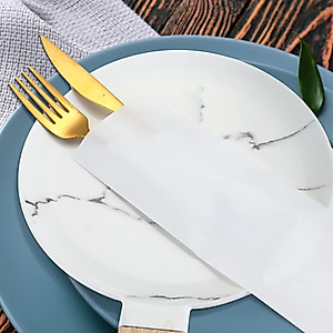 200 Pcs Kraft Paper Bags Kraft Churro Bags Grease Silverware Sleeves for Resistant Utensils Cutlery Cookies Bakery Candy Treats (White)