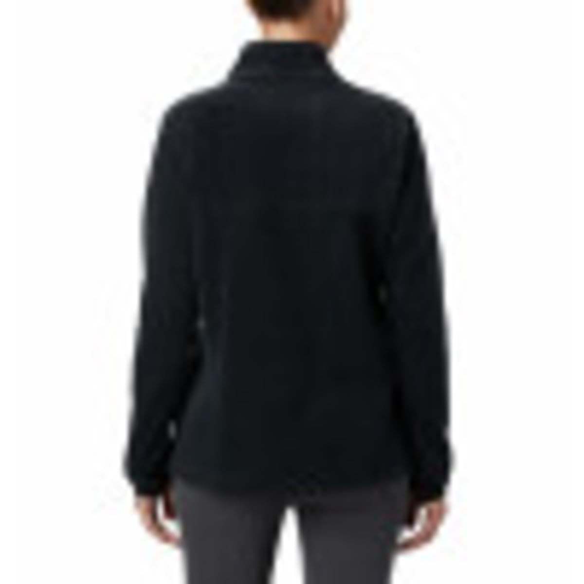 Columbia Women's Benton Springs 1/2 Snap Pullover, Black, Large