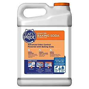 Cat's Pride Lightweight Clumping Cat Litter 10 Pounds, Baking Soda