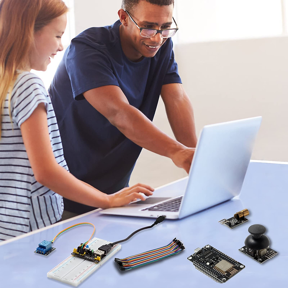 MOKunKung 37 in1 Sensor Kit Individually Packaged Sensors Modules Starter Set for Arduino Raspberry pi R3 Mega2560