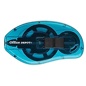 Office Depot® - Correction Fluid - Correction Tape Slide - 7.5" x 3.95" x 1" - White - PK of 2