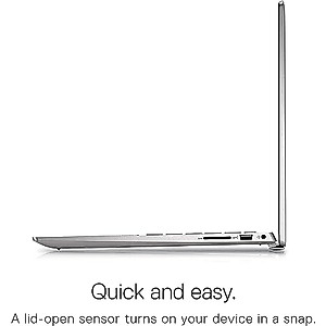 Dell 2023 Newest Inspiron 5425 Business Laptop, 14-inch 16:10 FHD+ (1920 x 1200) Touchscreen Display, AMD Ryzen 7 5825U, AMD Radeon Graphics, Backlit, Win 11 Pro Platinum Silver (16G RAM | 512G SSD)