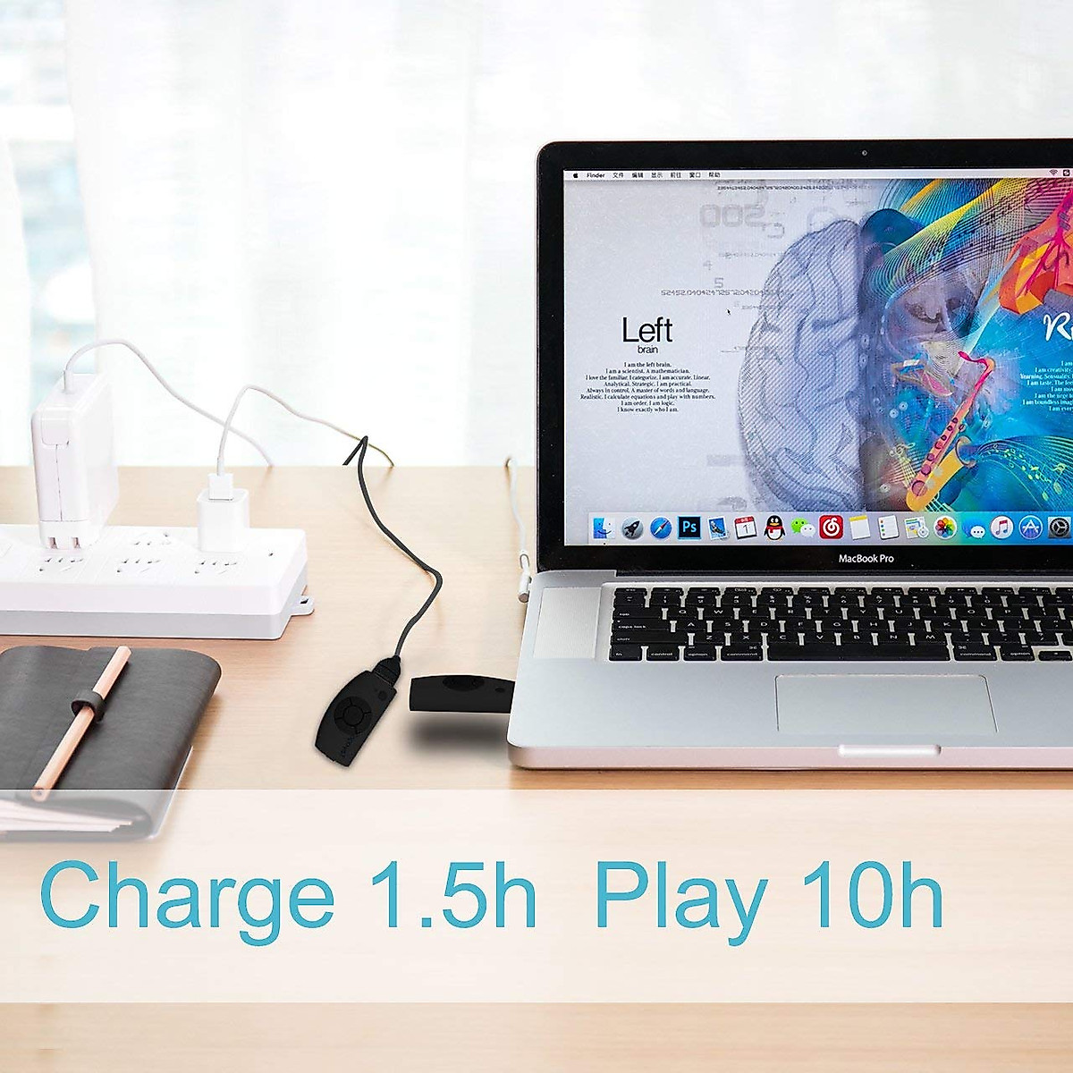 Waterproof MP3 Player for Swimming, IPX8 8GB Swimming Headphones with Shuffle Feature,Enjoy Music for Swimming, Diving and Other Sports(Black)