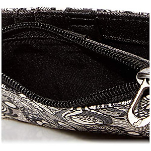 Sakroots Encino Essential Wallet, Black & White Soulful Desert