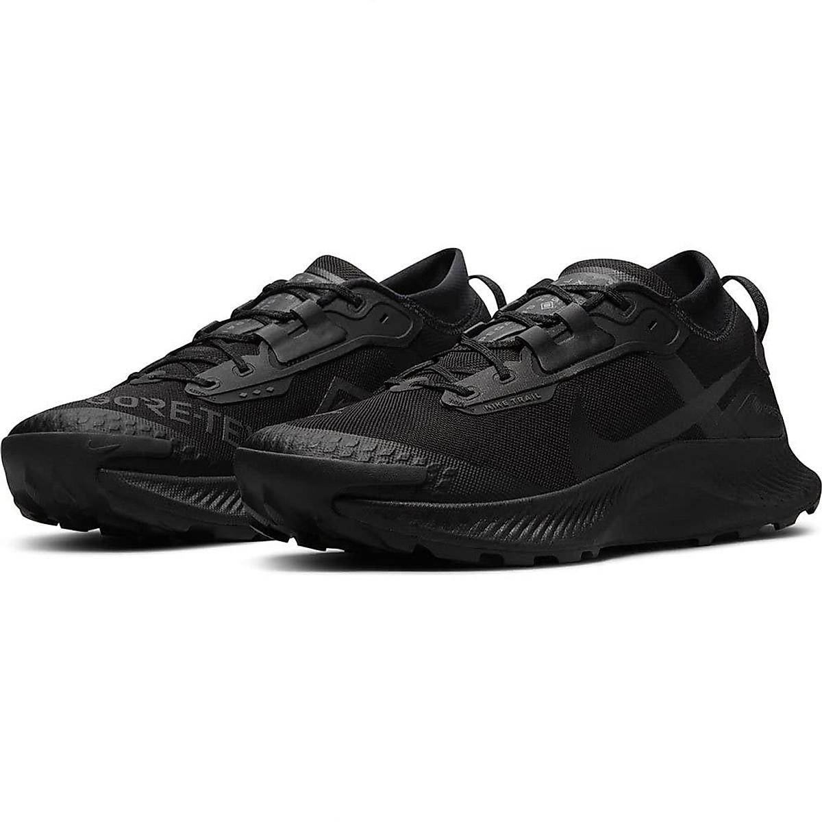 Nike mens Pegasus Trail 3 Walking Shoes, Black Black Dk Smoke, 11