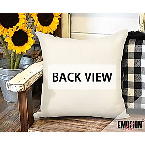 Spring Summer Pillow Covers 18x18 Set of 4 Sunflower Decorations for Farmhouse Pillows Home Sweet Home Bless This Home Decorative Throw Pillows Yellow Gray Throw Cushion Case for Home Decor TH169